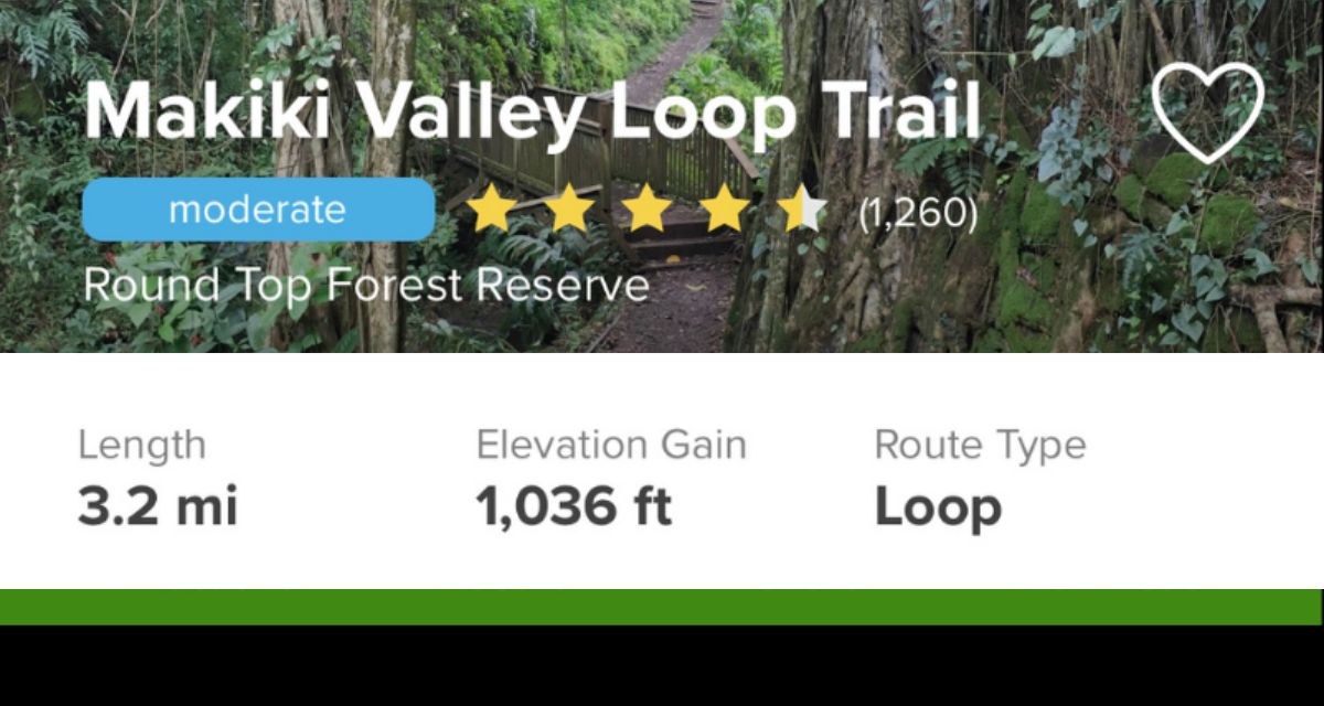 Makiki Valley Loop trail: Easy flat trail - Yes to Hawaii